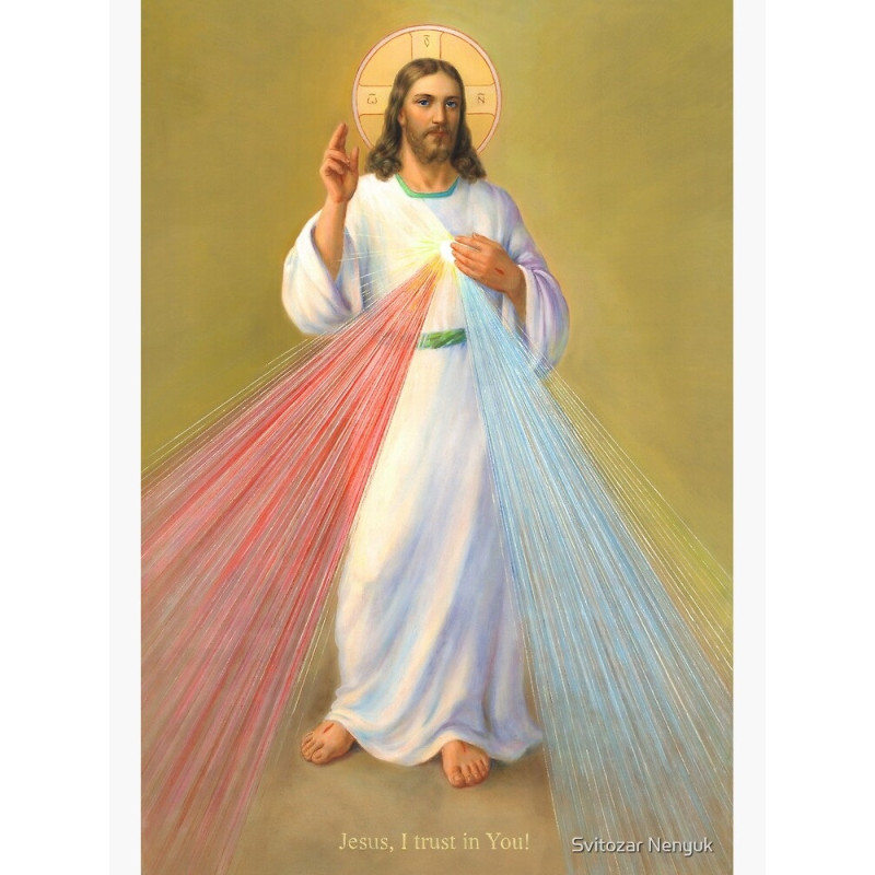 8/61.Icon of the Divine Mercy of Jesus.