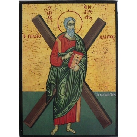 Icon of Saint Andrew. Patron Saint of Scotland